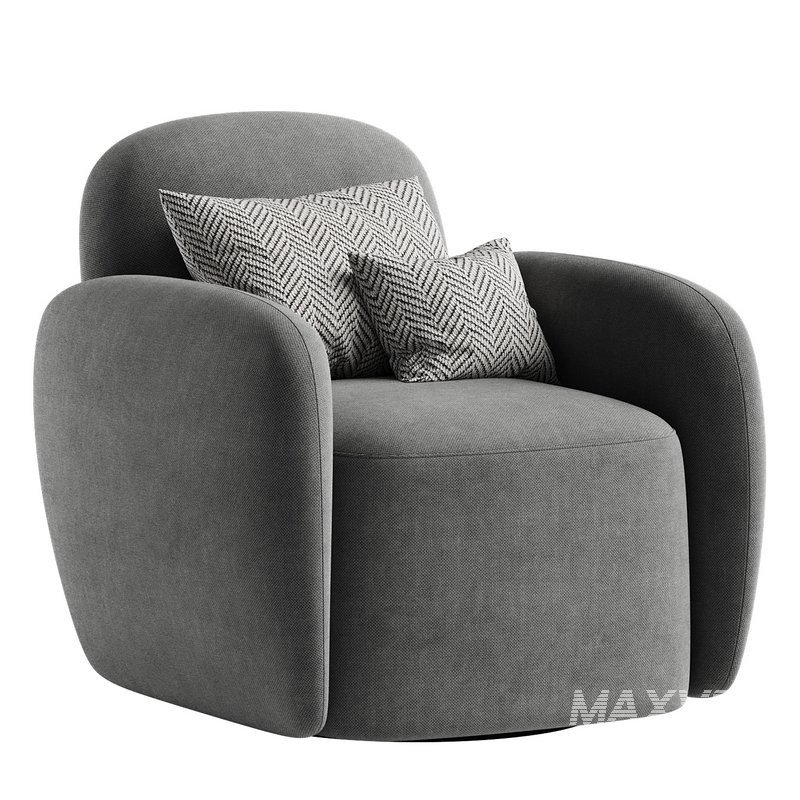 BLAKE SWIVEL CHAIR 3d model Download Maxve