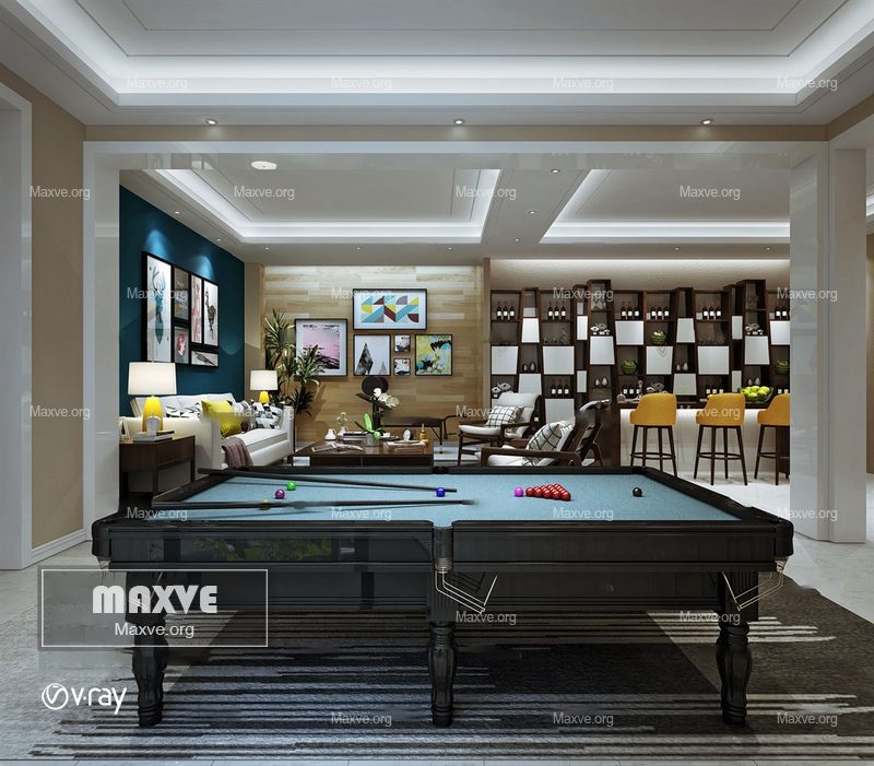 Gym entertainment 1632 - Maxve: Your 3D Model Destination