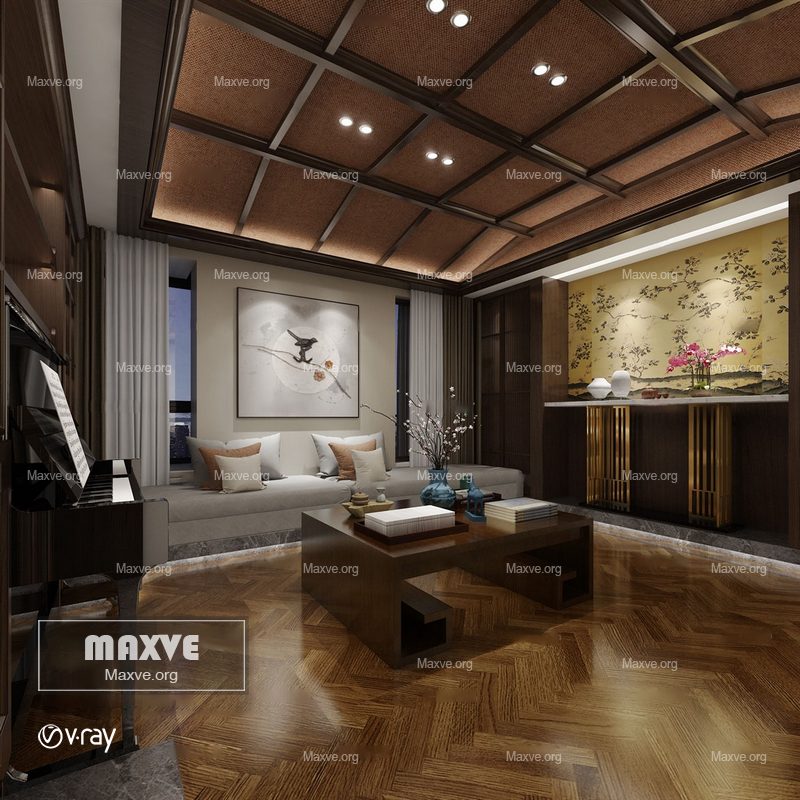 General room 990 - Maxve: Your 3D Model Destination