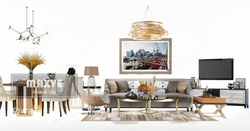 Sofa 567 - Maxve: Your 3D Model Destination