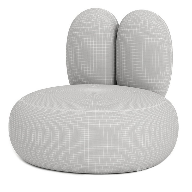 Rabbit Chair 3d model Download Maxve