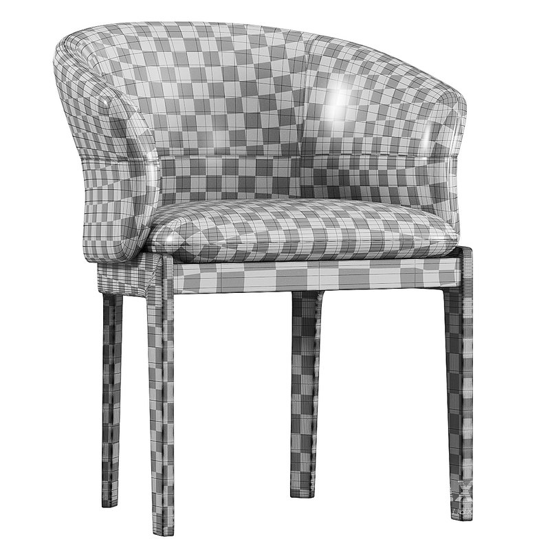 SENDAI Chair By Minotti design Inoda 3d model Download Maxve