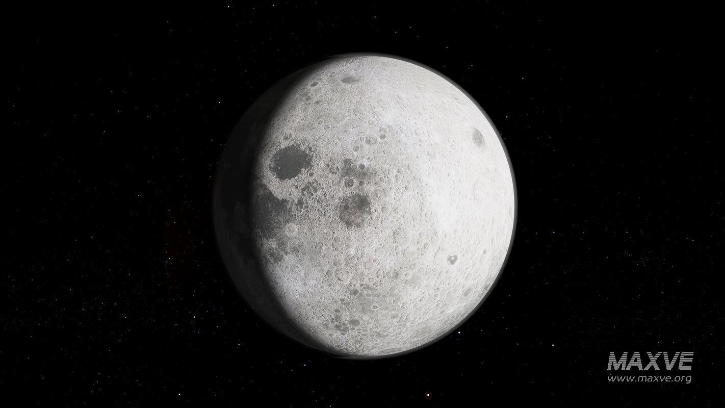 Moon 3d model 3d model Download Maxve