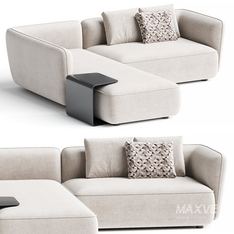 Cosy Sofa By MDF Italia 2 3d model Download Maxve