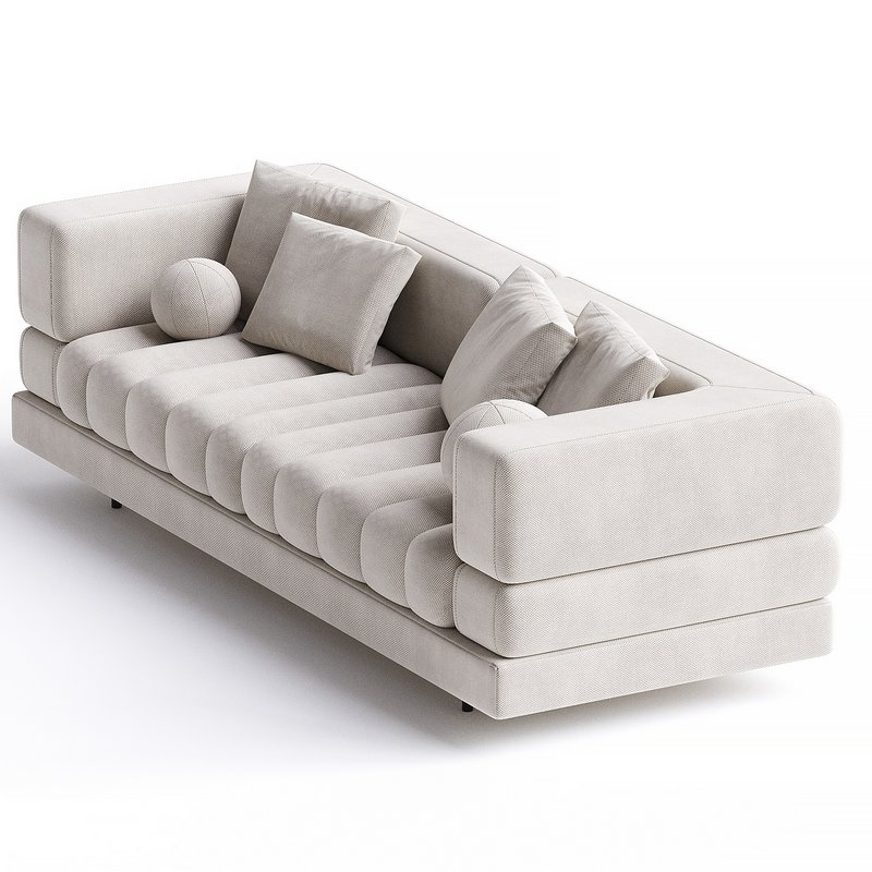 DOMUS Sofa By Turri 3d model Download Maxve