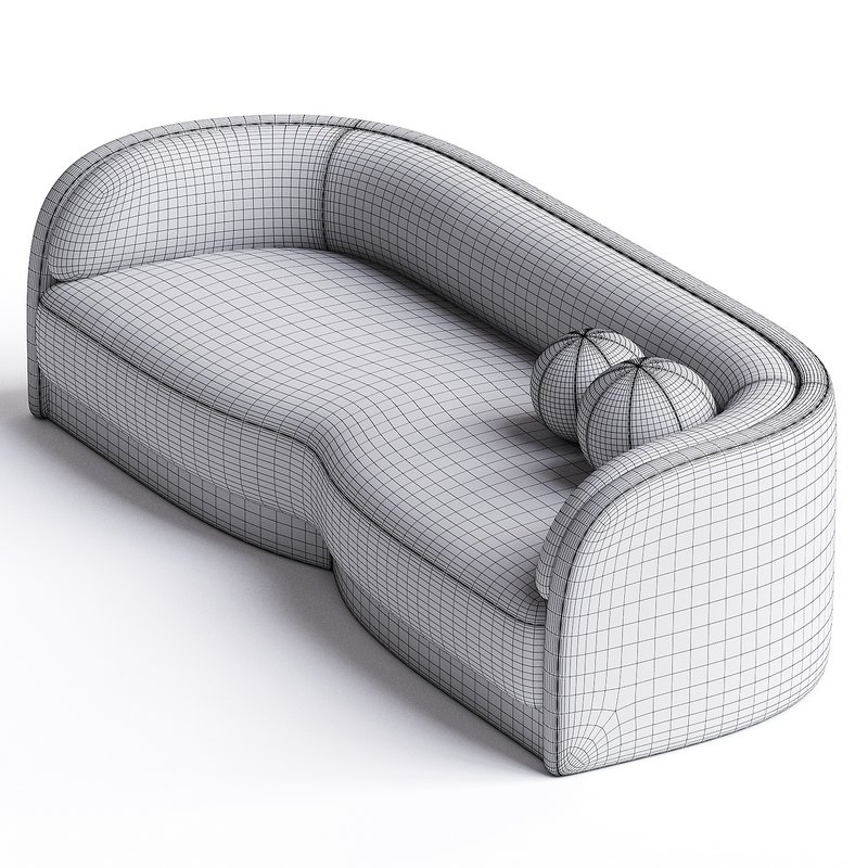 Dune Sofa 3d Model Download Maxve