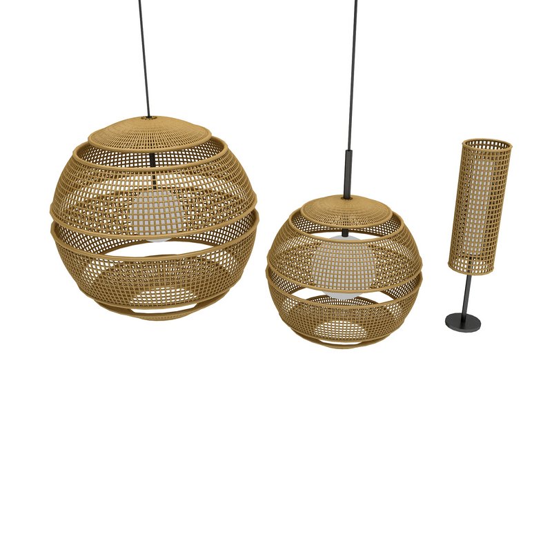 bohemian lighting 01 model 3d model Download Maxve