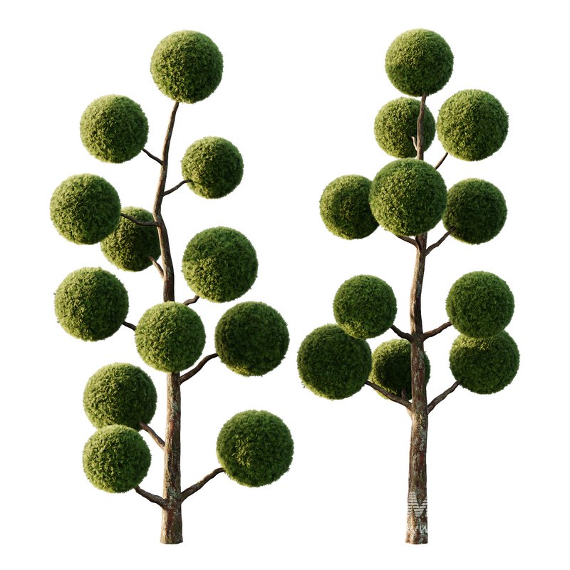 sphere Tree09 3d model Download Maxve
