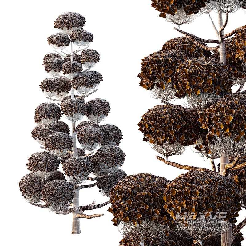sphere Tree11 3d model Download Maxve