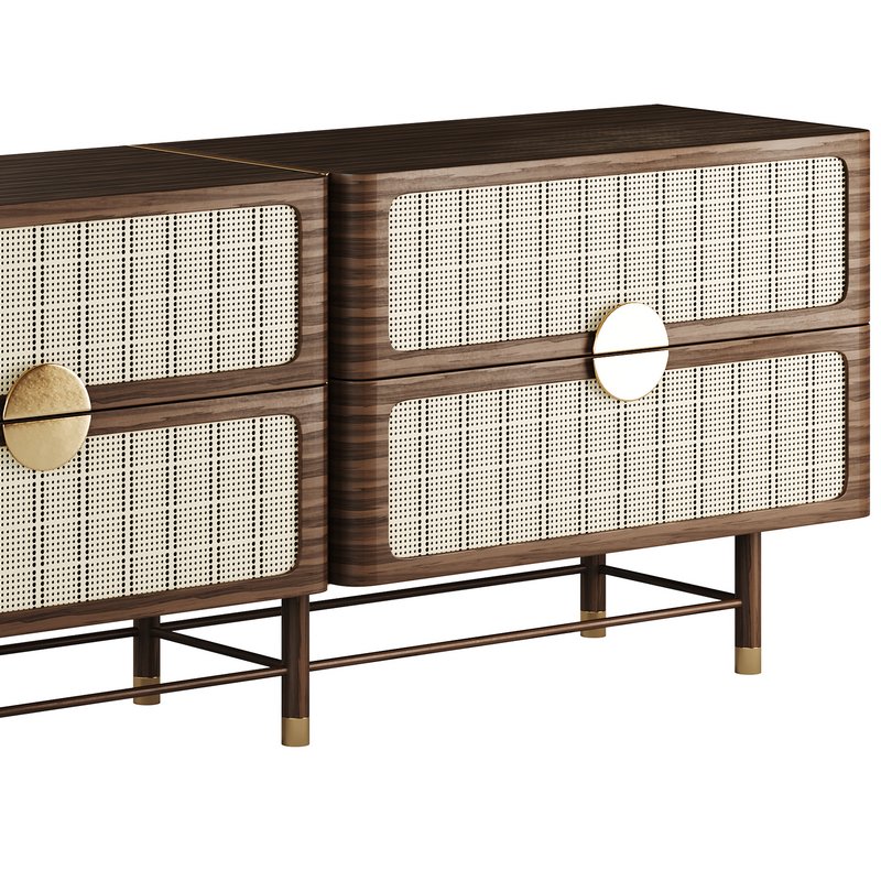 The Cole sideboard 3d model Download Maxve