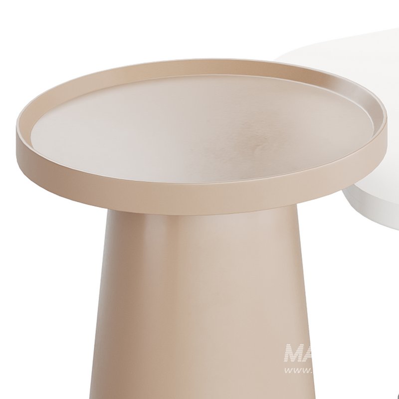 Round Cocktail Table 3d model Download Maxve