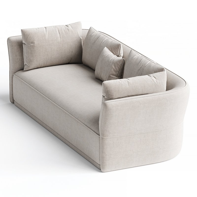 Freeform Sofa 3d model Download Maxve