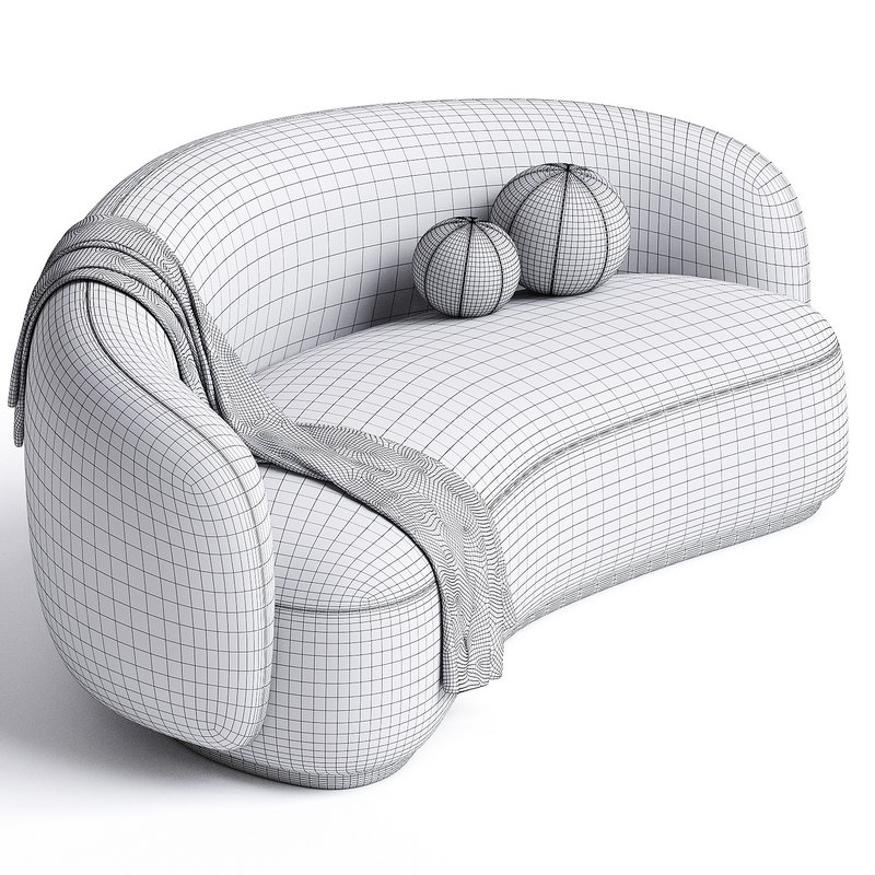 Mabel Kanepe Sofa 3d Model Download Maxve