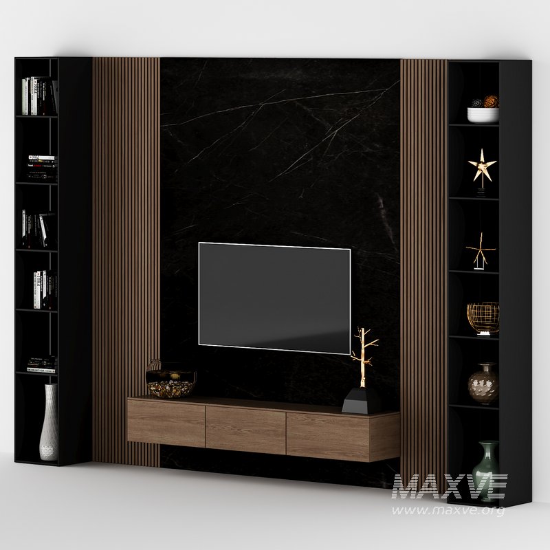 TV Stend 30 3d model Download Maxve