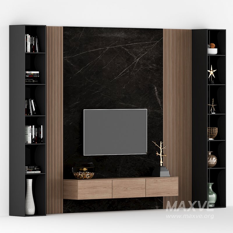 TV Stend 30 3d model Download Maxve