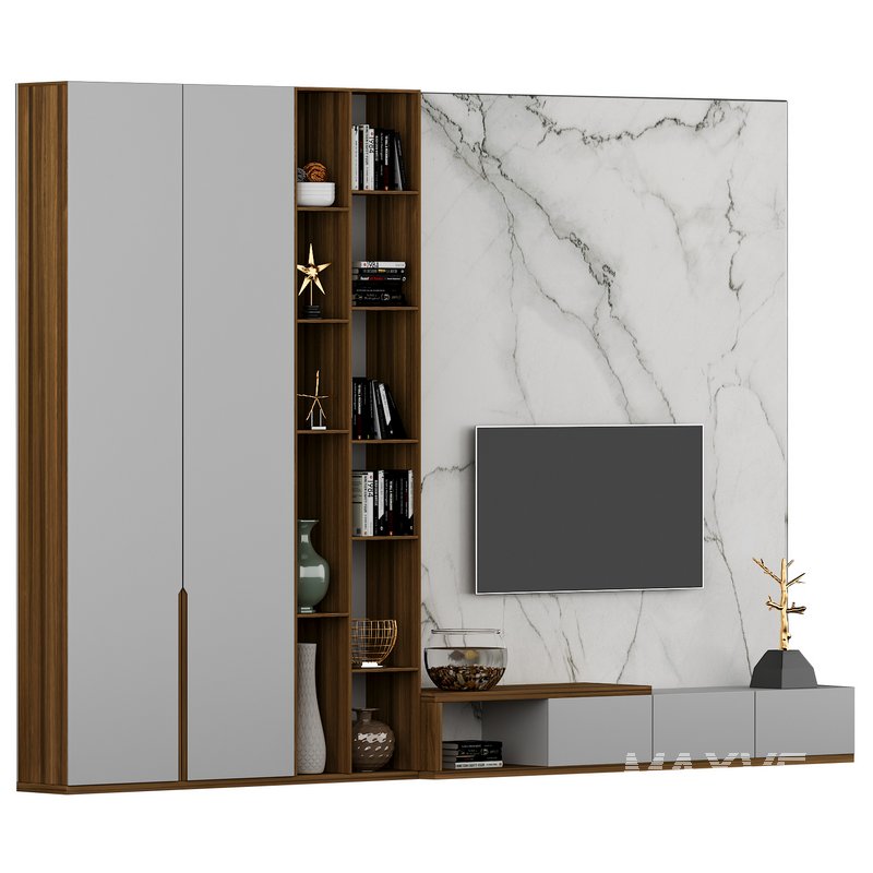 TV Stend 30 3d model Download Maxve