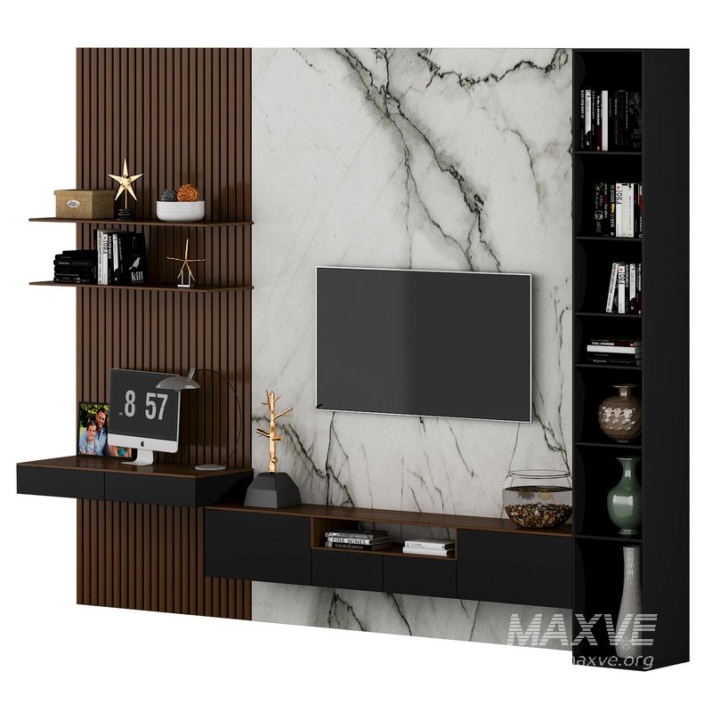 TV Stend 30 3d model Download Maxve