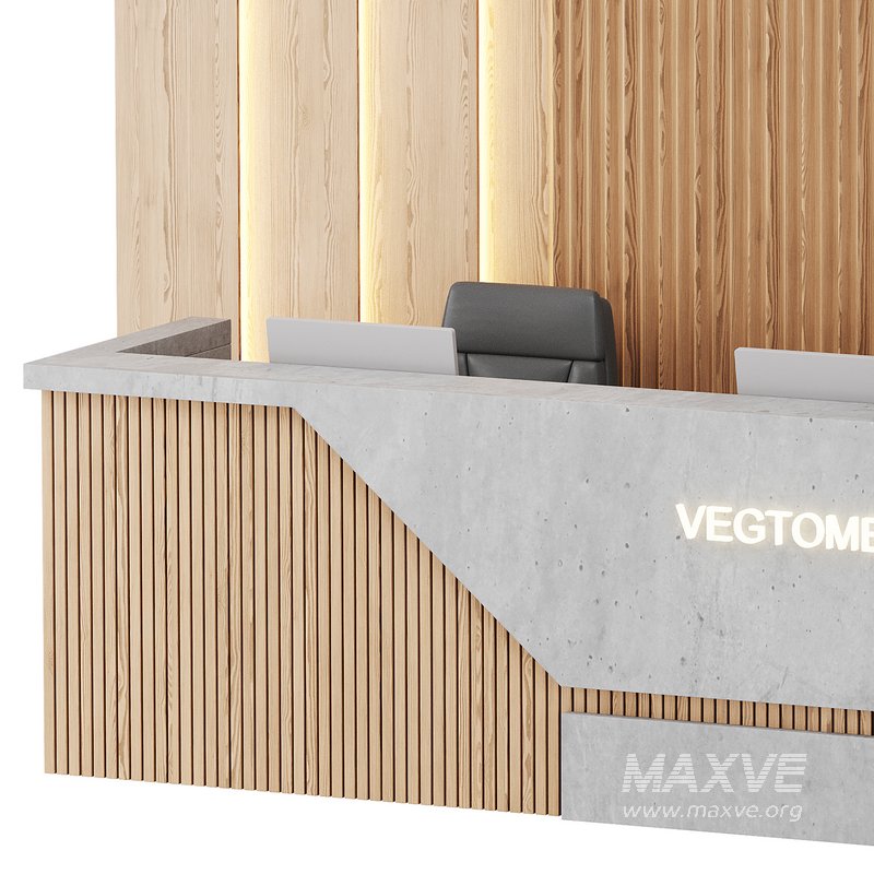Contemporary Reception 06 3d model Download Maxve