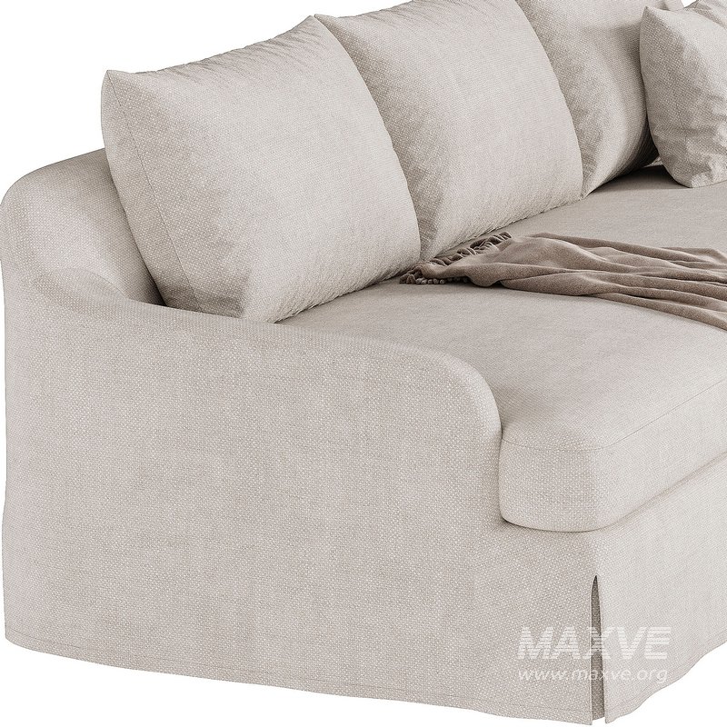 VINCENT VAN DUYSEN SOFA 01 3d model Download Maxve