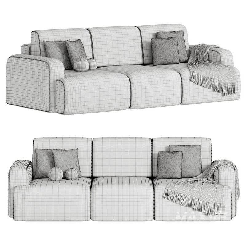 Bonent Sofa 3d model Download Maxve