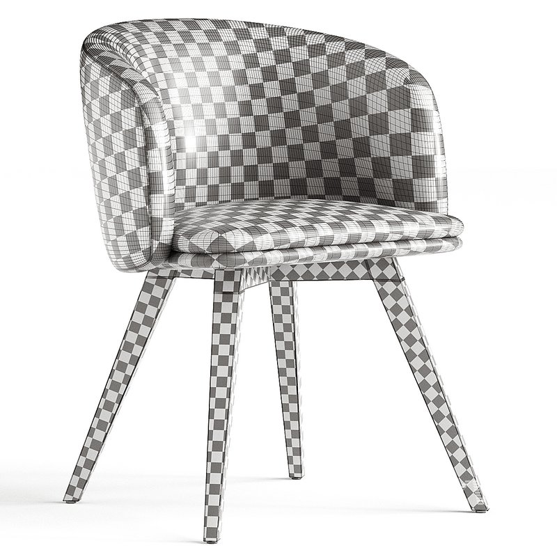 SENDAI Chair By Minotti design Inoda 3d model Download Maxve