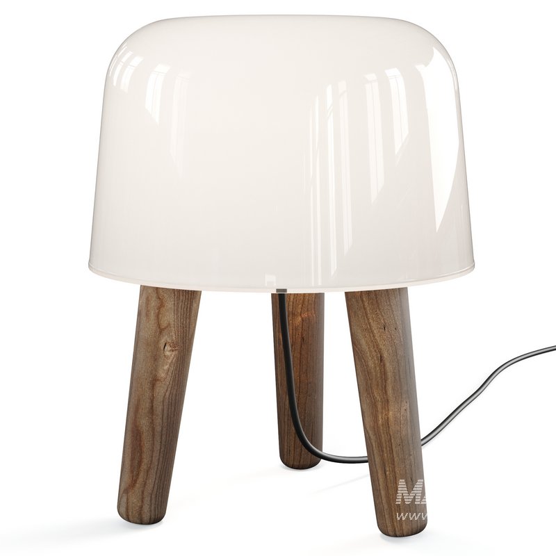 Milk NA1 table lamp by &Tradition 3d model Download Maxve
