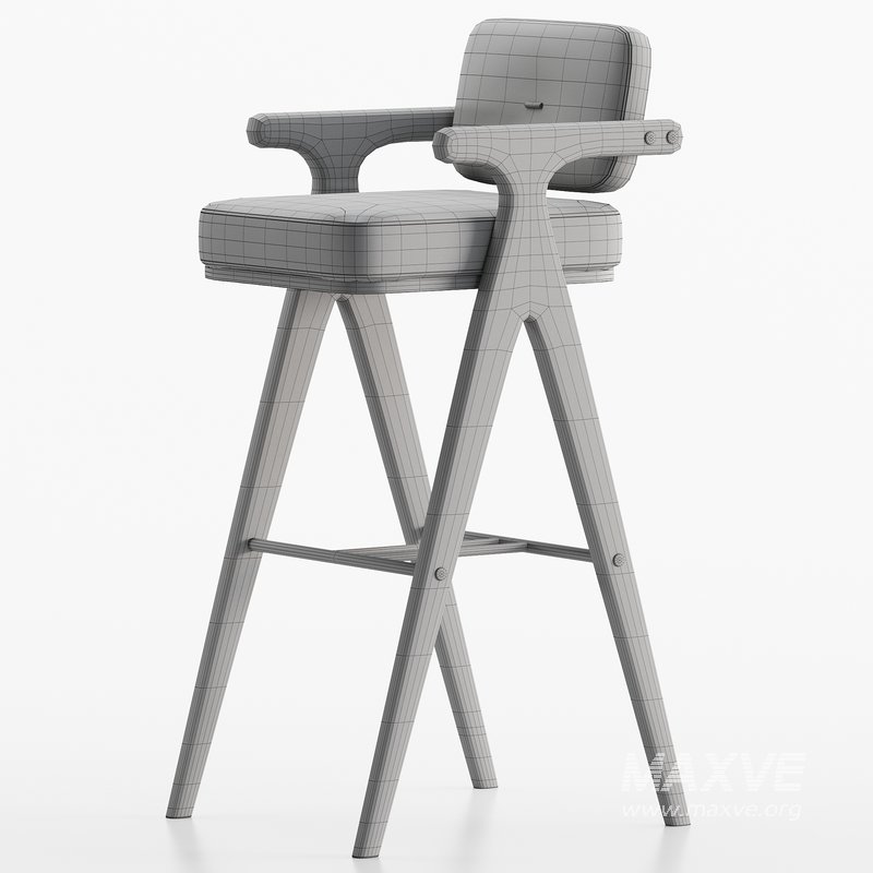 BERNARD chair 3d model Download Maxve