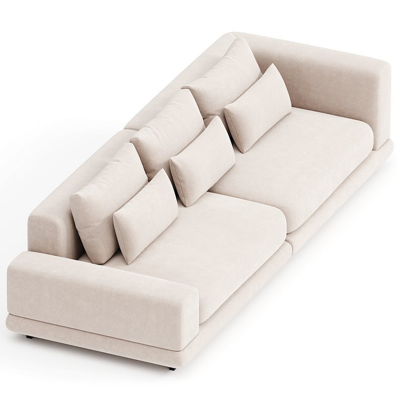 SOFA DI ANGELO 3d model Download Maxve