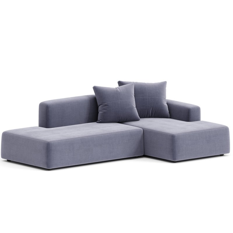 Sofa Vitra Soft Modular 3d model Download Maxve