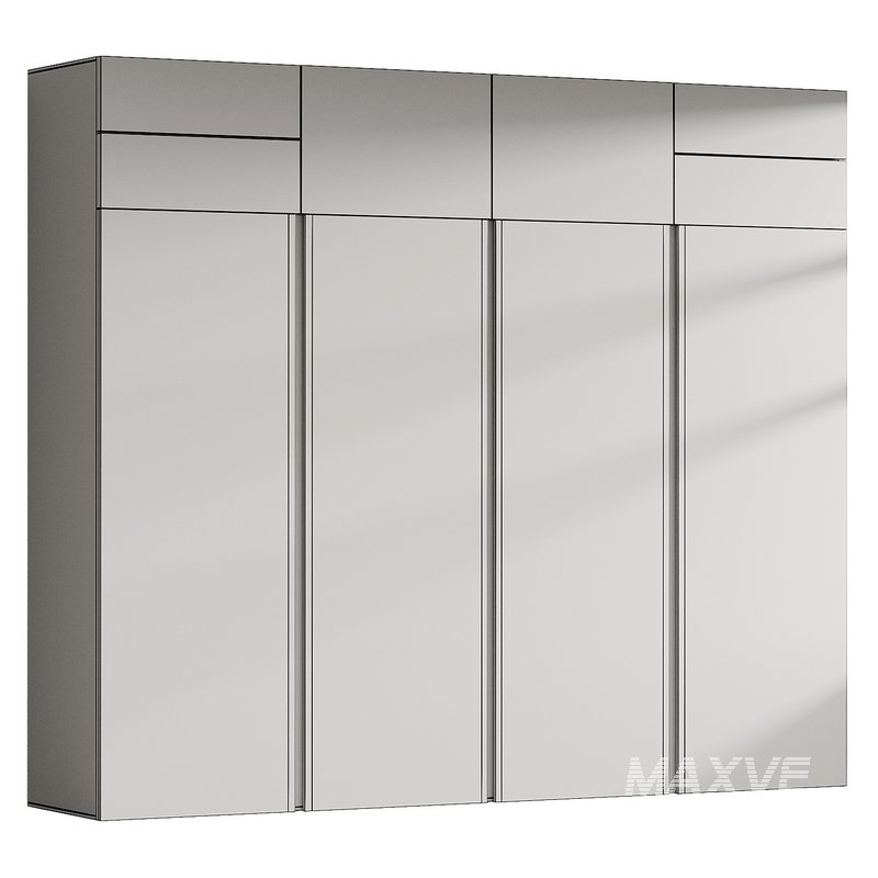 Wardrobe 005 3d Model Download Maxve 2508