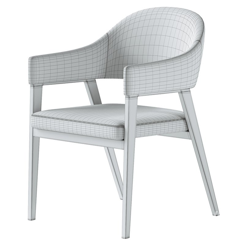 Adele Counter Stool And Adele Dining Chair 3d Model Download Maxve