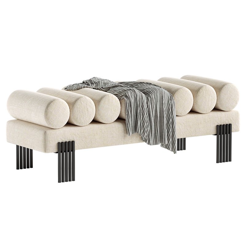 Akeela Bench 3d model Download Maxve