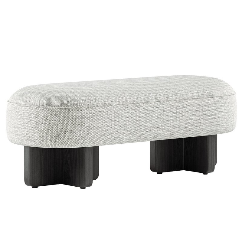 Larson Long Bench 3d model Download Maxve