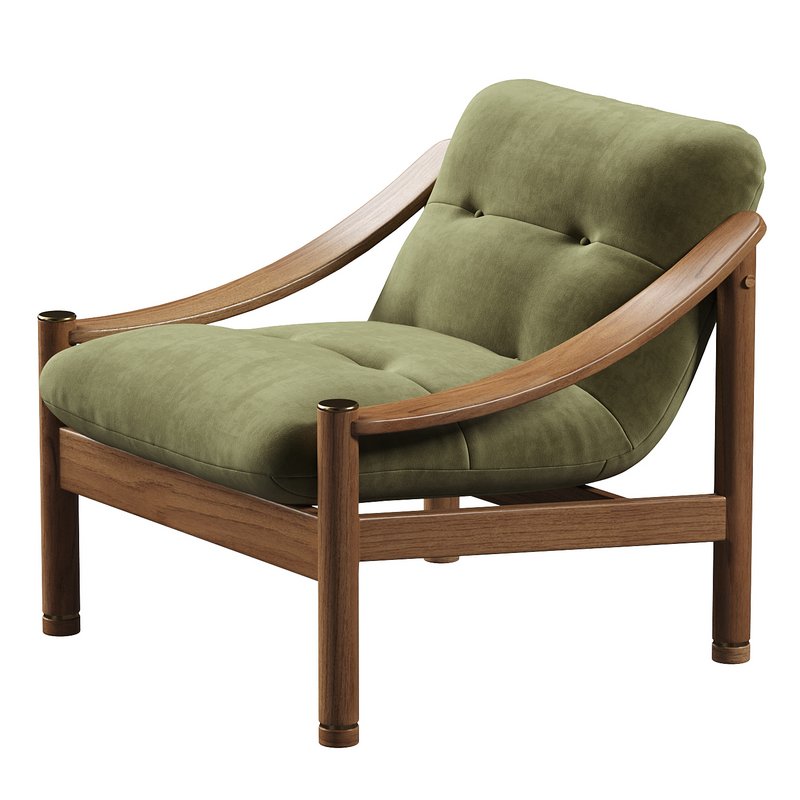 Karine Armchair 3d model Download Maxve