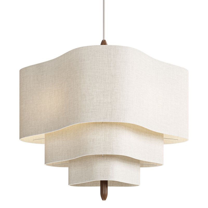 Pebble Pendant Lamp 3d model Download Maxve