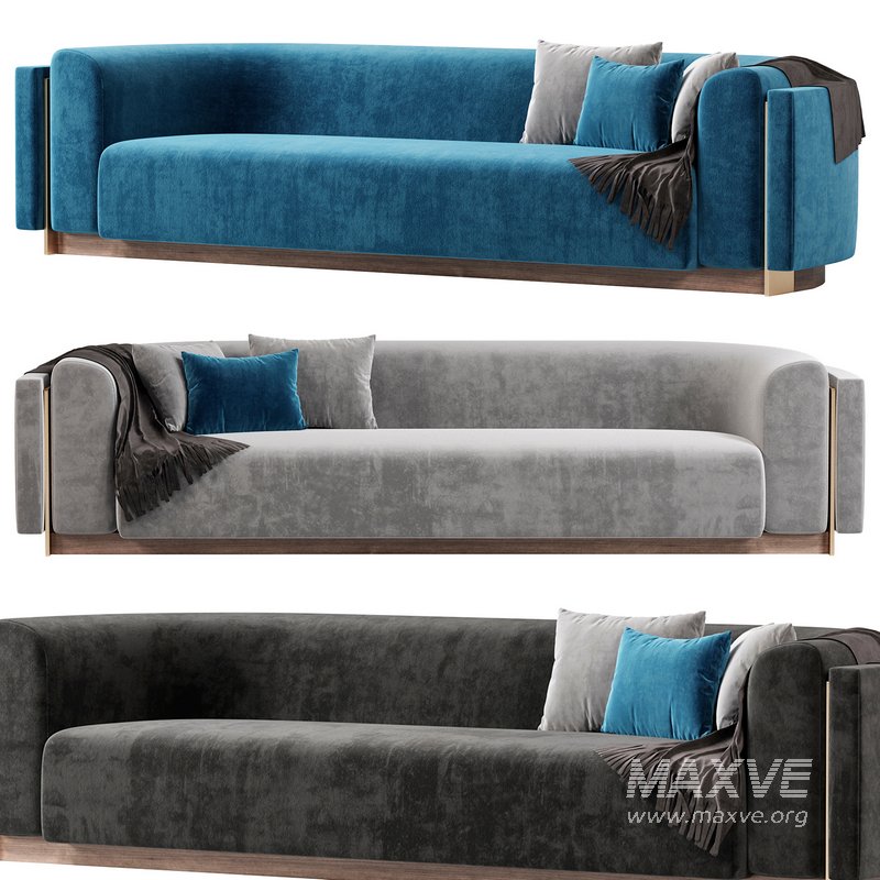 WELLINGTON sofa 3d model Download Maxve