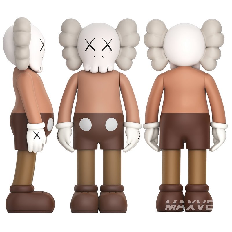 kaws companion figure 3d model Download Maxve