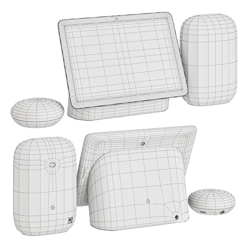 Google smart home set - Maxve: Your 3D Model Destination