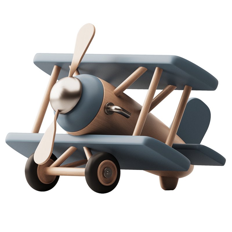 TOY Plane 3d model Download Maxve