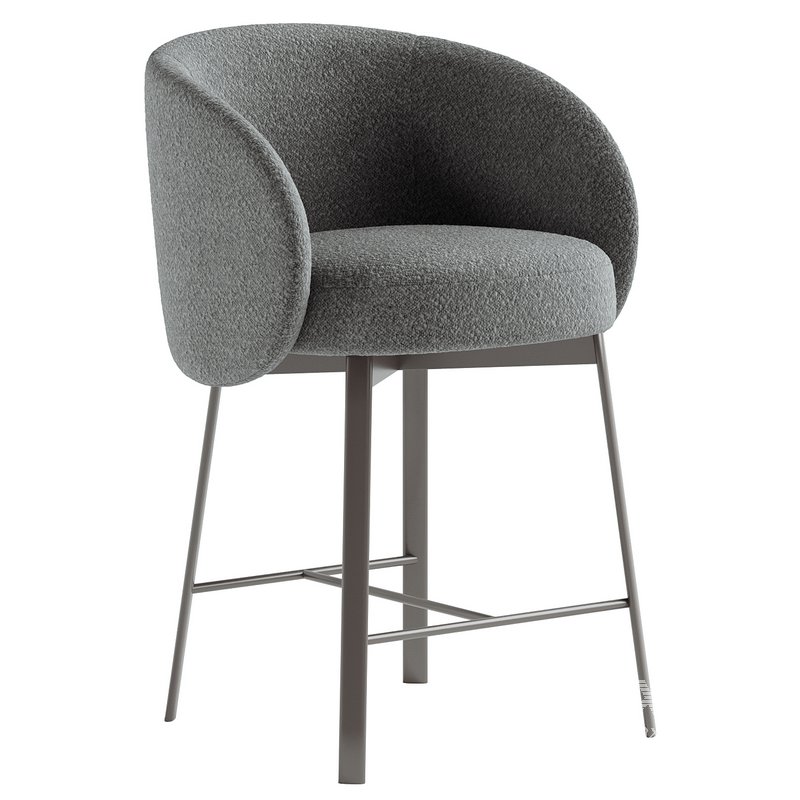 Hug bar stool 3d model Download Maxve