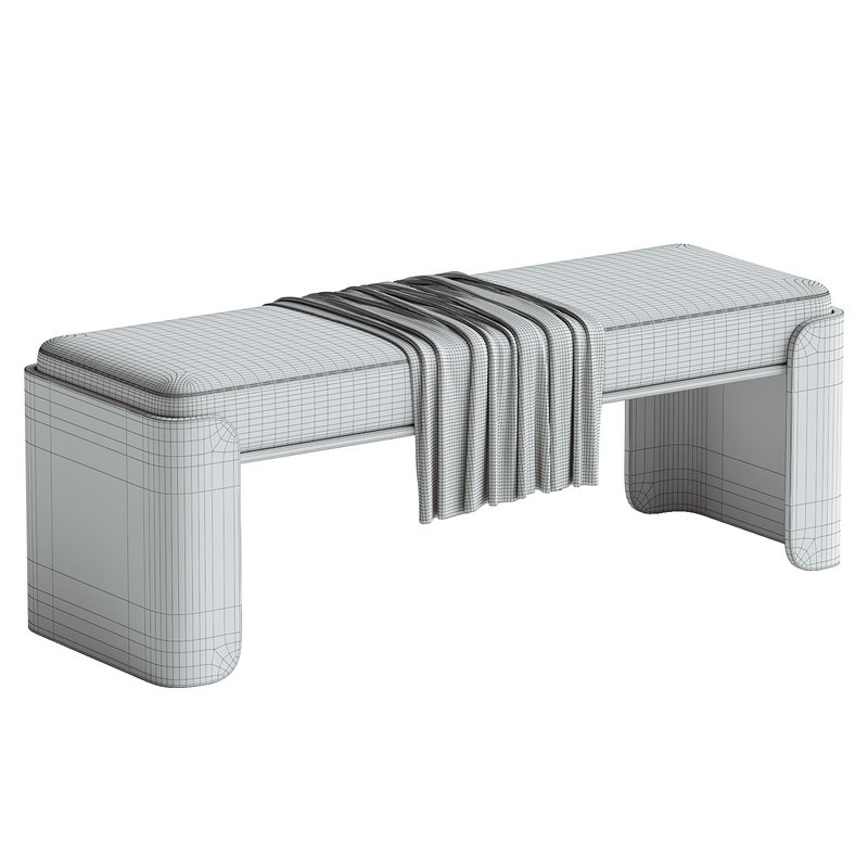 Jodie Bench 3d model download free maxve