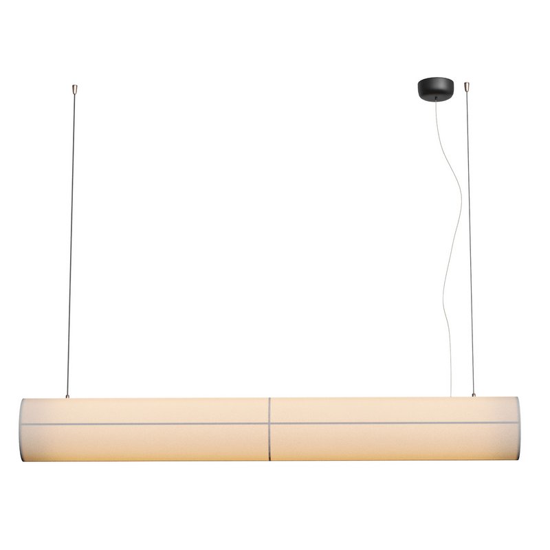 HASHIRA LINEAR PENDANT LAMP, RAW 3d model download free maxve