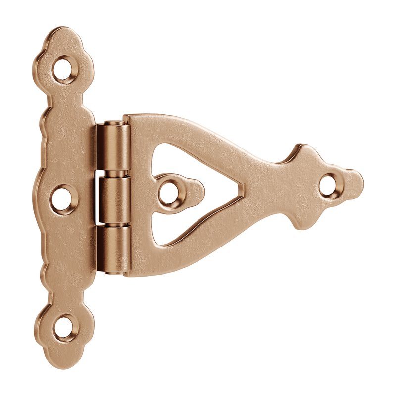 Black Wrought Iron Door Hinges 3d model download free maxve
