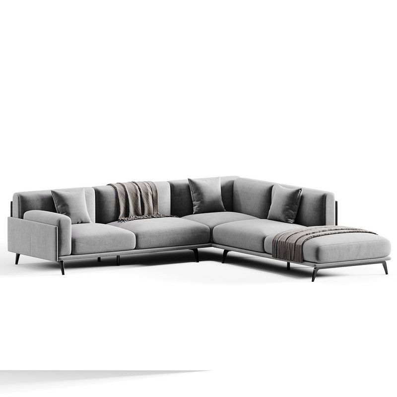 Frame Sofa By Arflex 3d model Download Maxve