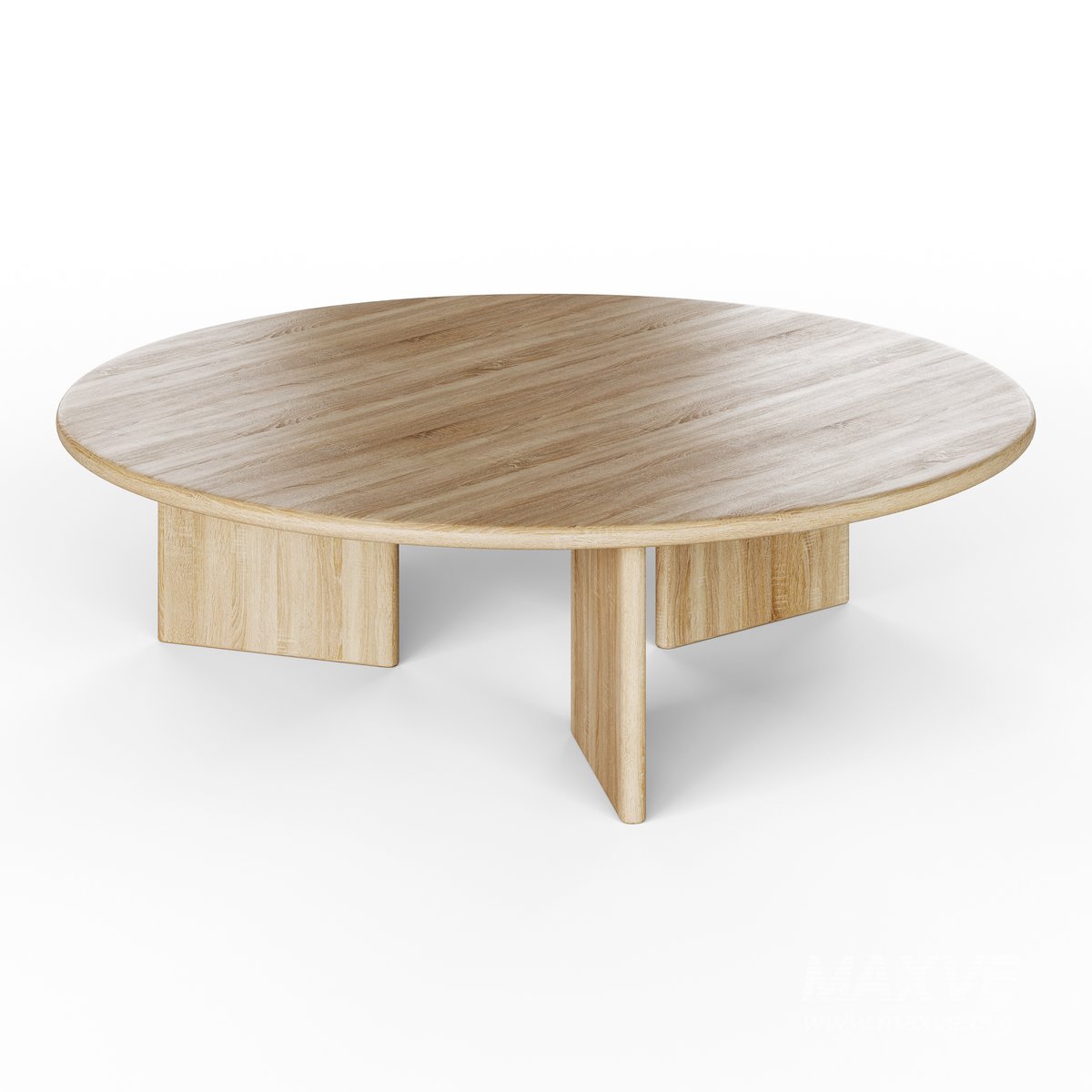 Round coffe table 3d model Download Maxve