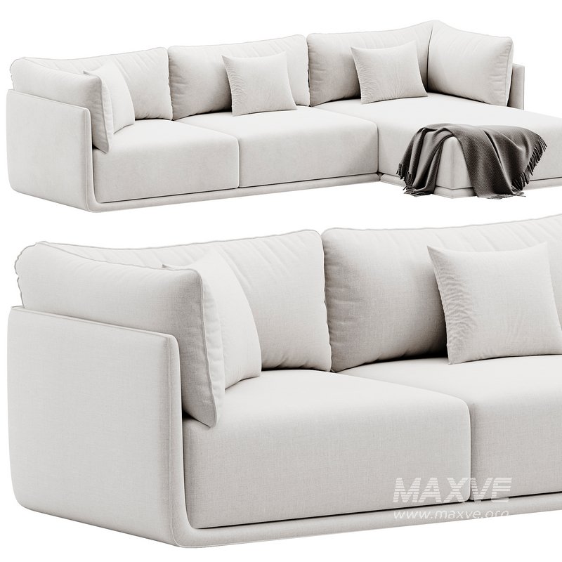 Max Modular sofa By SP01 3d model Download Maxve