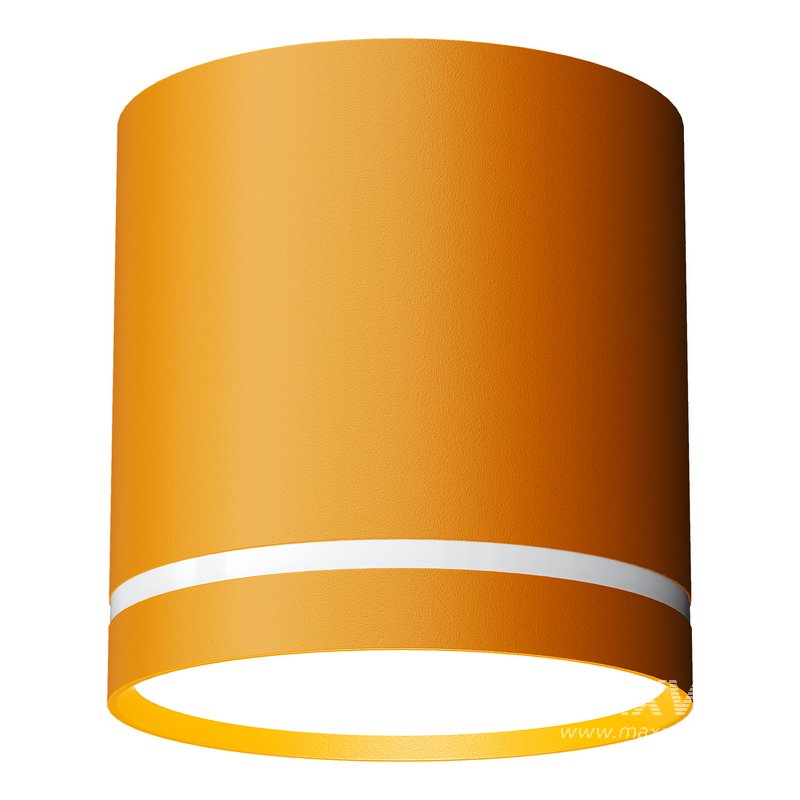 Modern led spotlight colored metal 3d model Download Maxve