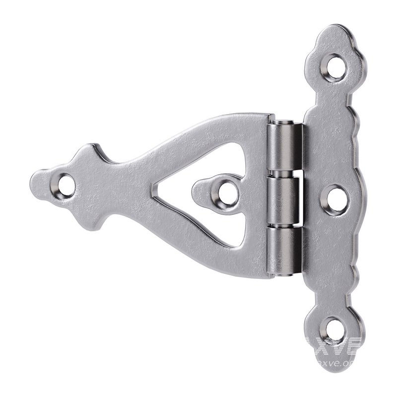 Black Wrought Iron Door Hinges 3d model download free maxve