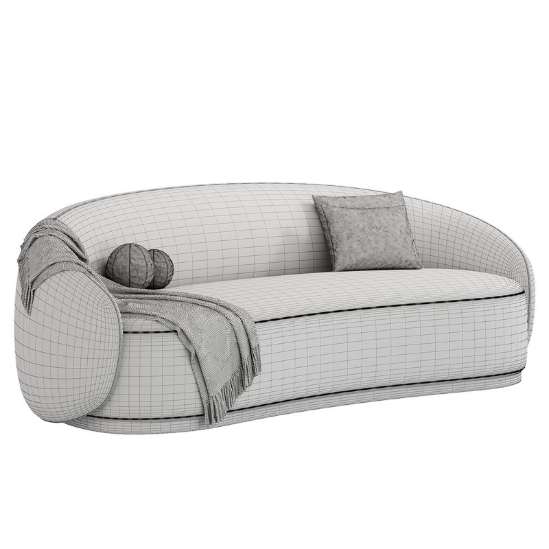 Brice Sofa 3d model Download Maxve