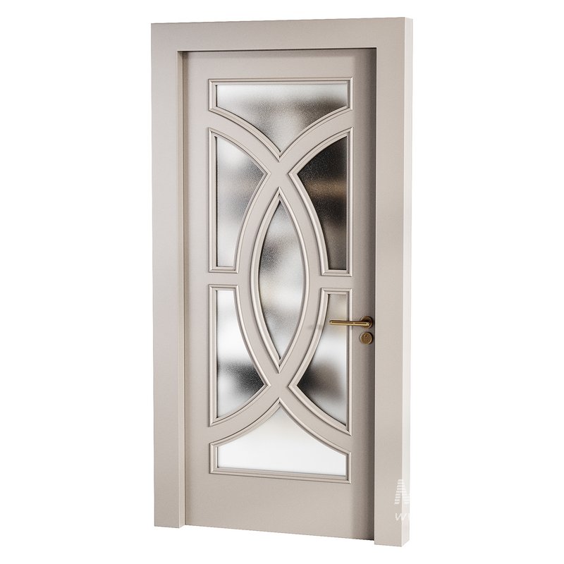 Modern entrance door 05 3d model Download Maxve